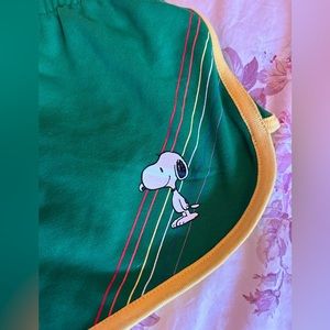 Forever 21 | Shorts | New Nwt Snoopy Peanuts Forever 2 Green Yellow ...